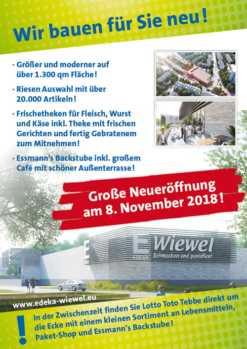 Unsere Märkte - Wiewel EDEKA - Münsterland - Schmecken und geniessen ...